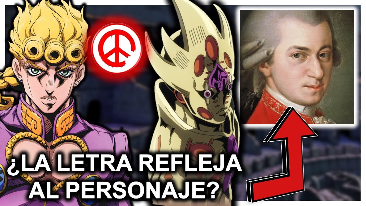 COMPARANDO PERSONAJES y STANDS de JOJO con sus REFERENCIAS (PARTE 5: VENTO AUREO) - YouTube