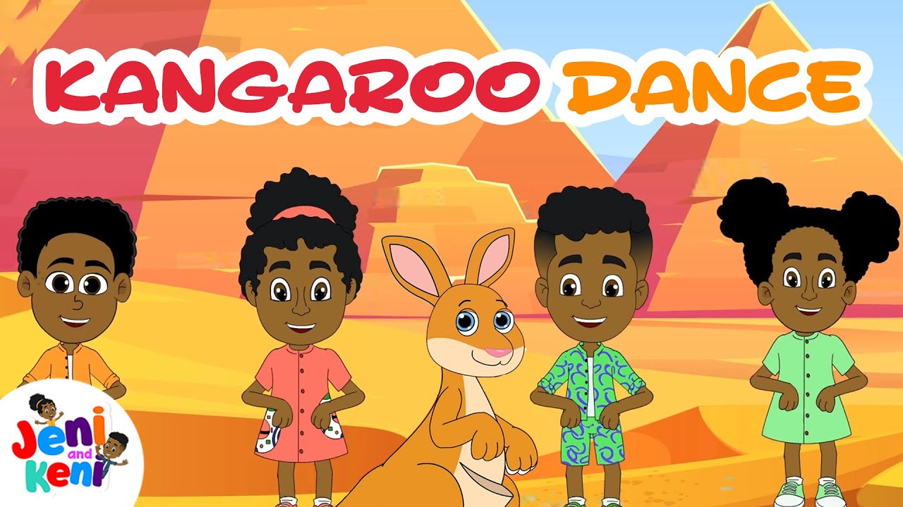 Jeni and Keni Kangaroo Song 🦘 | Fun Kids Rhymes & Learning Songs ...