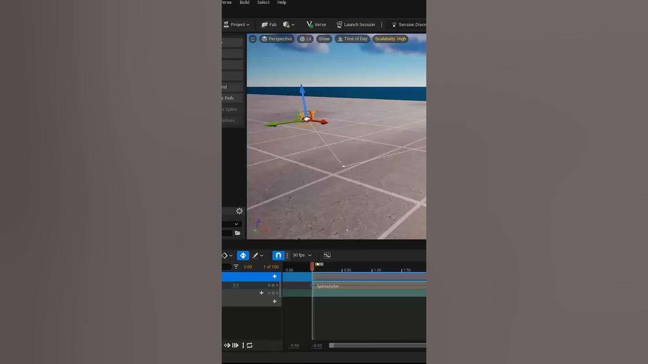 Animating an object along the spline in the sequencer makes it easy to control its movement! # ...