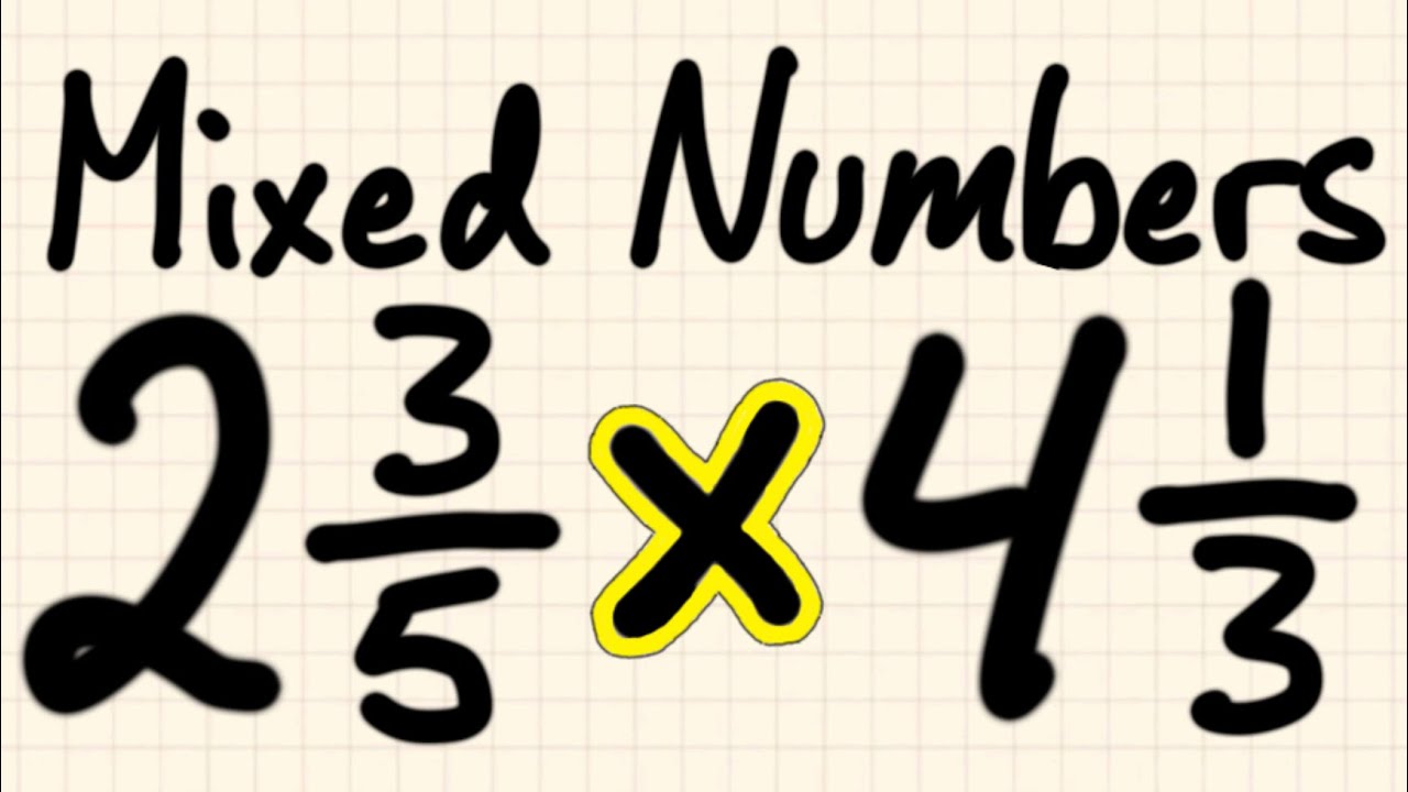 Mixed Number Multiplication: Step-by-Step Guide with Practice Problems ...