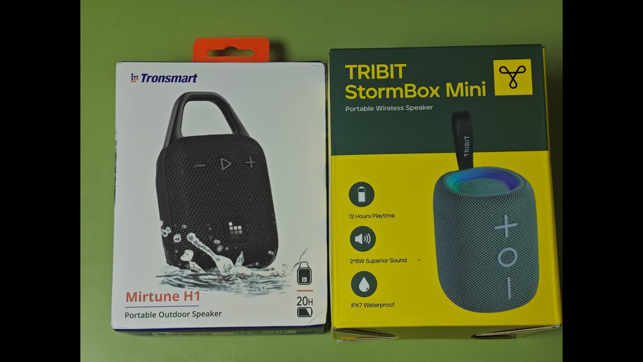 Tronsmart Mirtune H1 vs Tribit Stormbox Mini TWS Showdown - YouTube