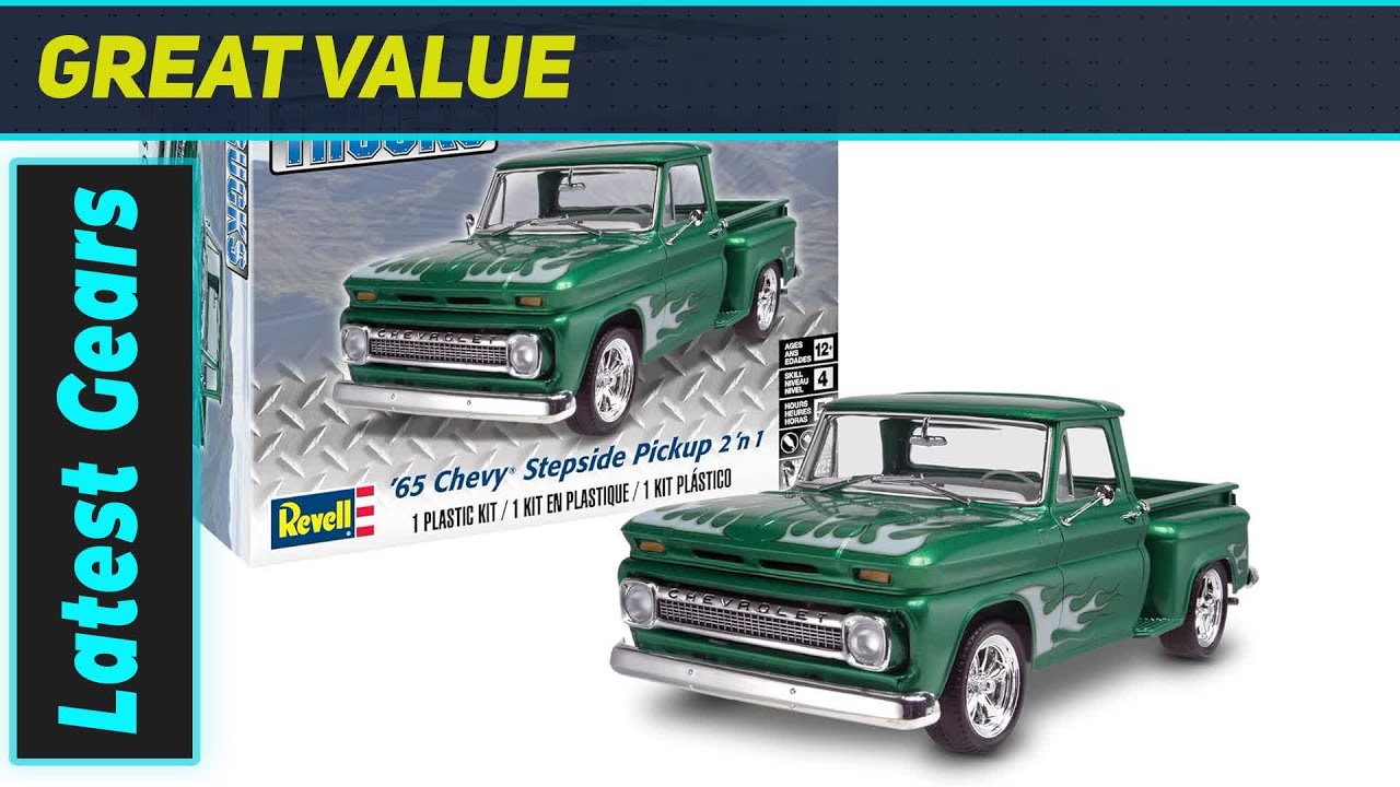 Best Model Kit Ever? Revell '65 Chevy Stepside Pickup Build! - YouTube