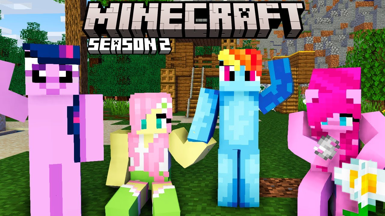 My Little Pony Plays Minecraft (season 2) - YouTube