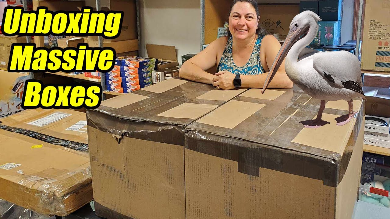 Unboxing Massive boxes with huge items in it and Check out the pelican ...