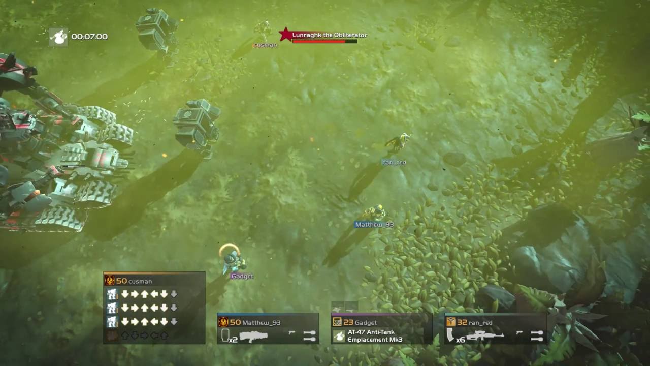 Helldivers - EXO-44 'Stomper' Exosuit vs Siege Mech - YouTube