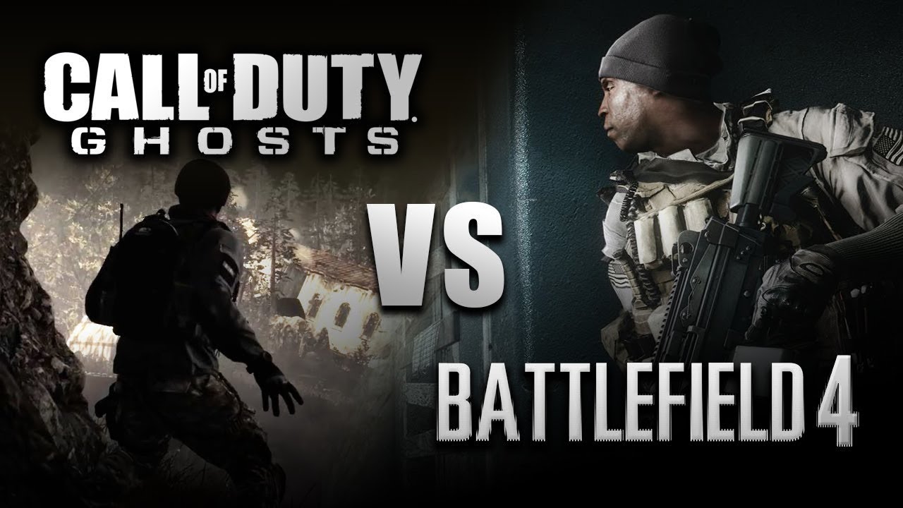 Call of Duty Ghosts vs. Battlefield 4 - "Buildings Fall Down" - YouTube
