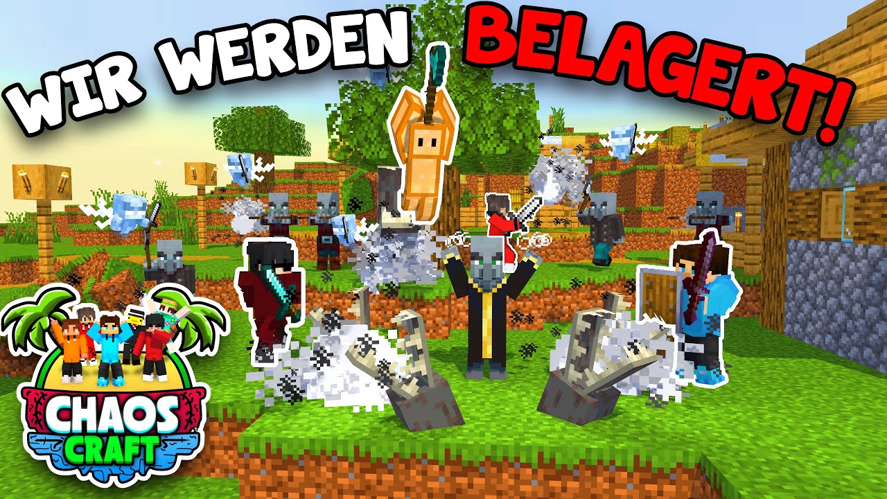 UNSERE BURG WIRD BELAGERT!!! Chaos Craft - YouTube