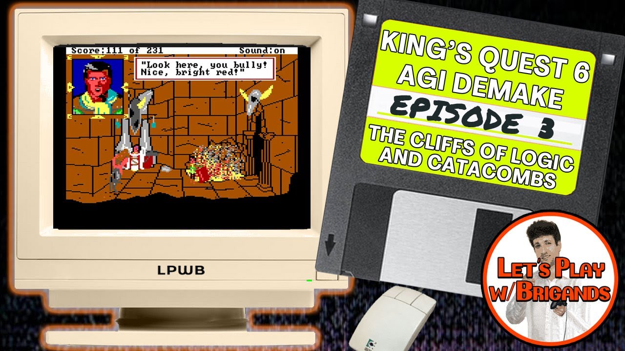 King's Quest 6 Demake (Episode 3 - The Cliffs of Logic and Catacombs ...