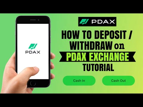 How to DEPOSIT or WITHDRAW on PDAX Exchange | Bitcoin and Crypto App ...