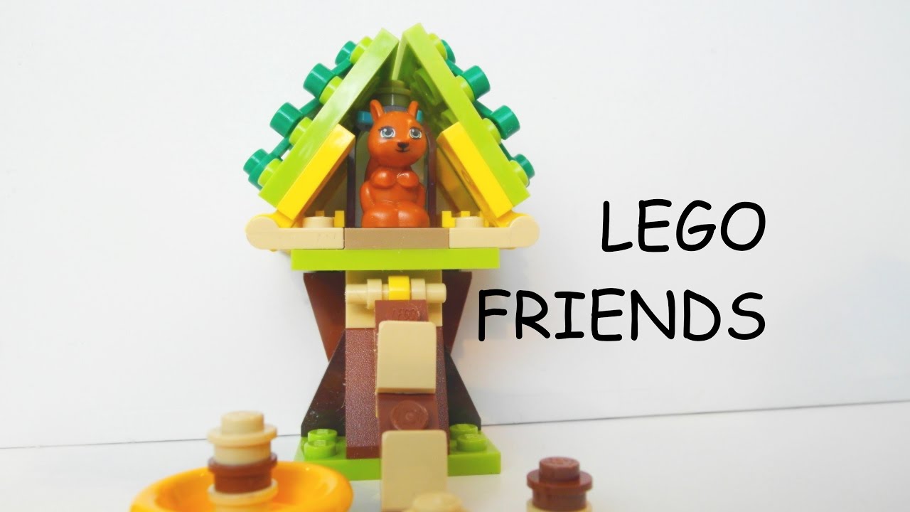 🔴 LEGO FRIENDS | (41017) 💕 - Squirrel's Tree House - YouTube