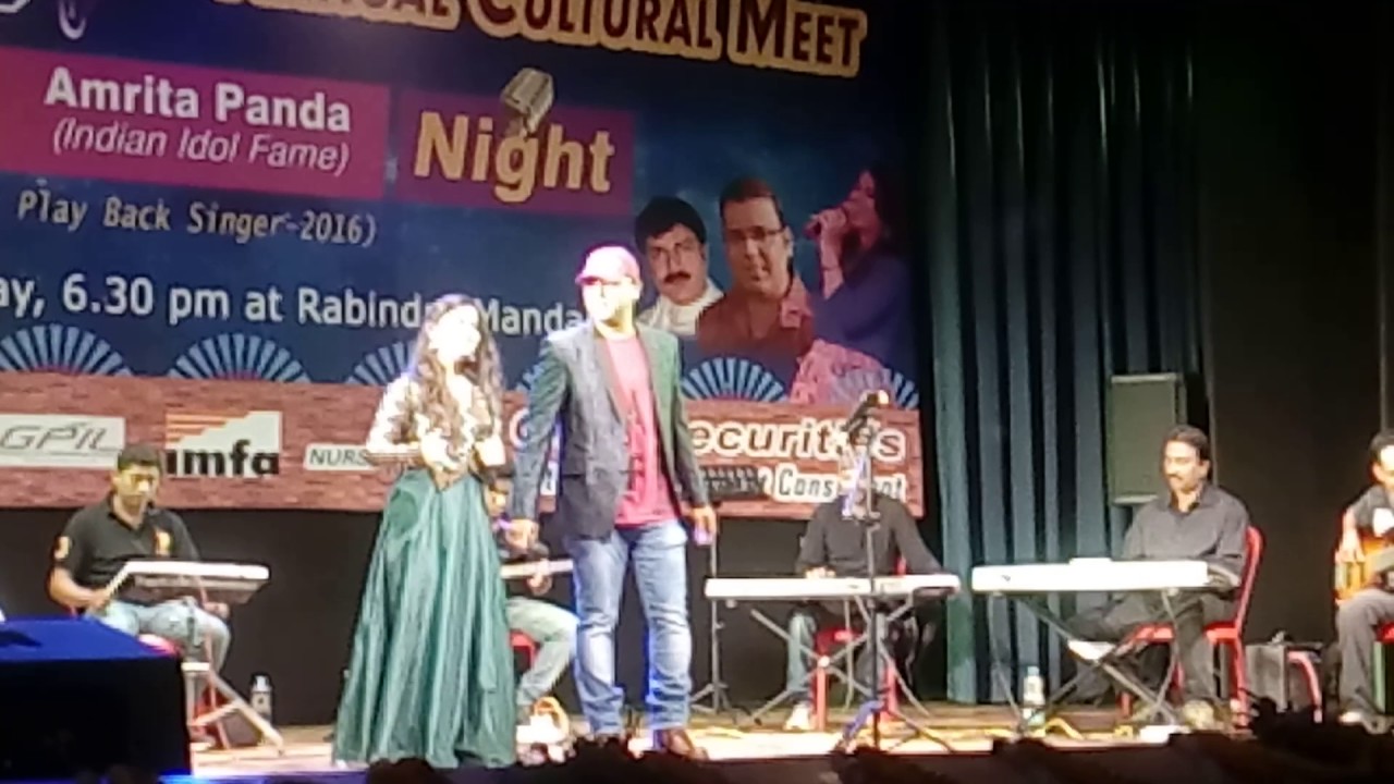 Melody Night With Odia Hit Jodi Goutam Giri ( ollywood singer) & Amrita ...