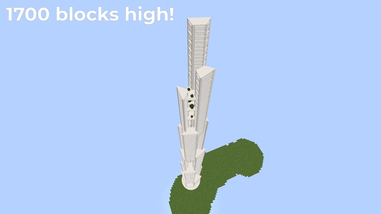 Sky Mile Tower: Minecraft's Ultimate Skyscraper! - YouTube