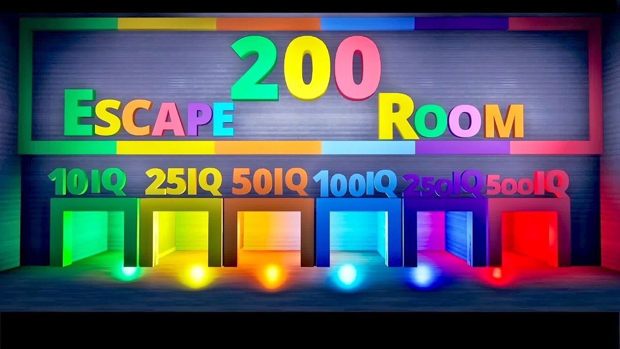 200 Levels IQ Escape Room (All Levels) Fortnite - YouTube