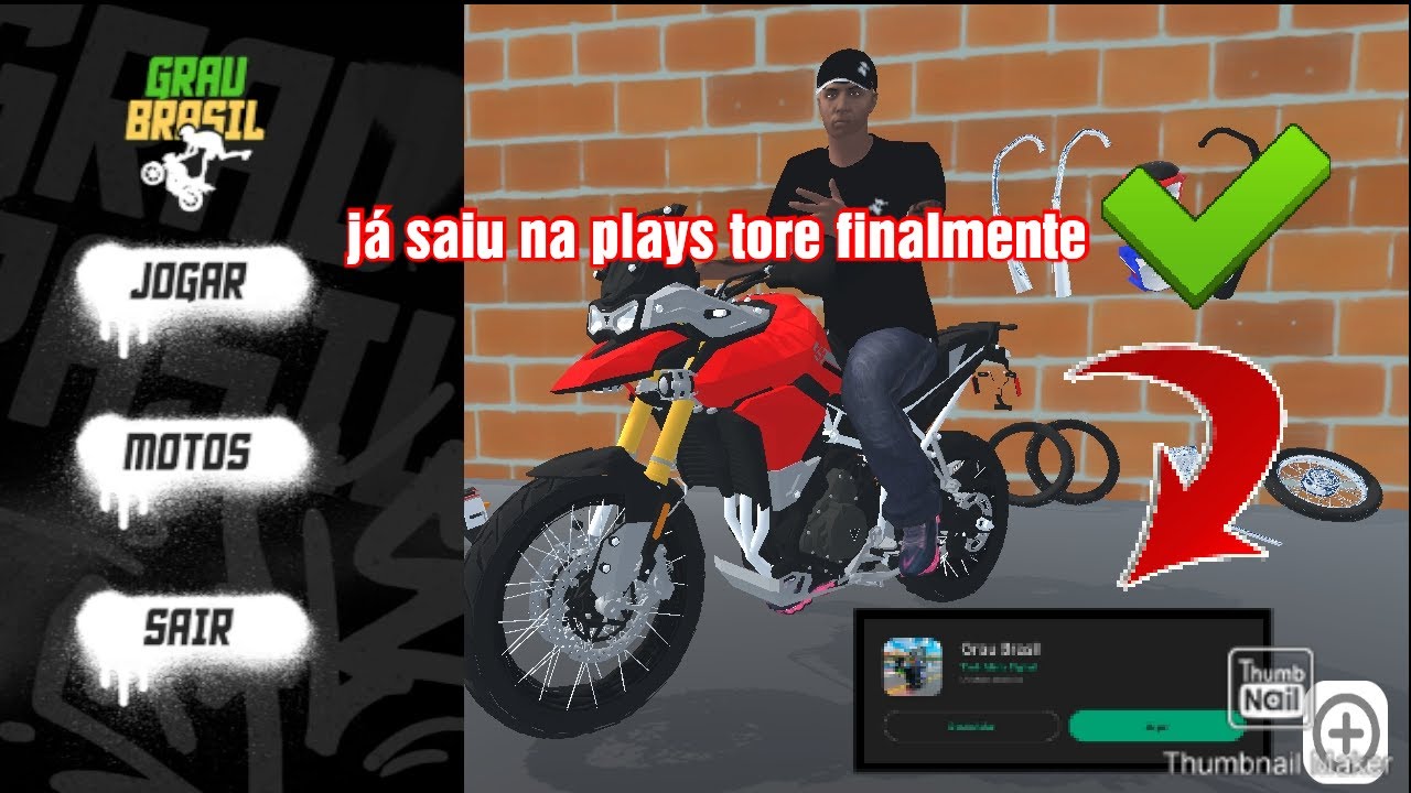 finalmente saiu o novo jogo de grau Brasil - YouTube