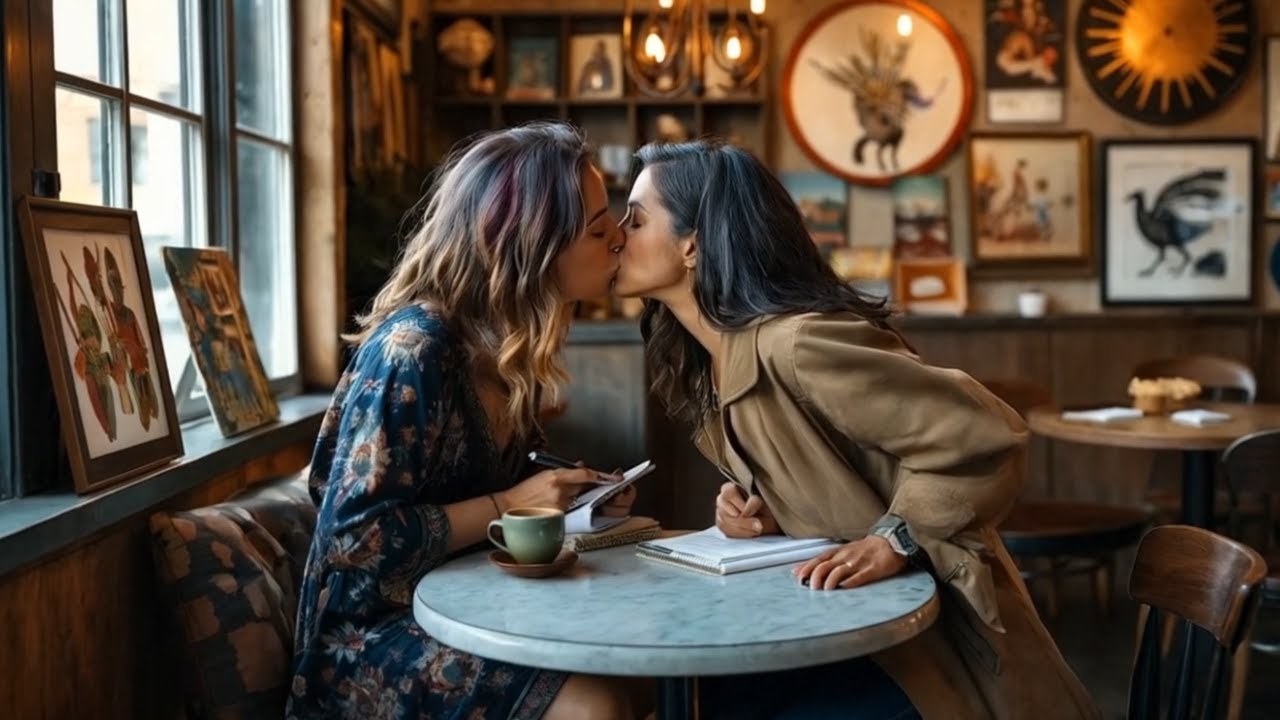 A Tender Kiss Between Two Women - Lesbian Love Story - YouTube