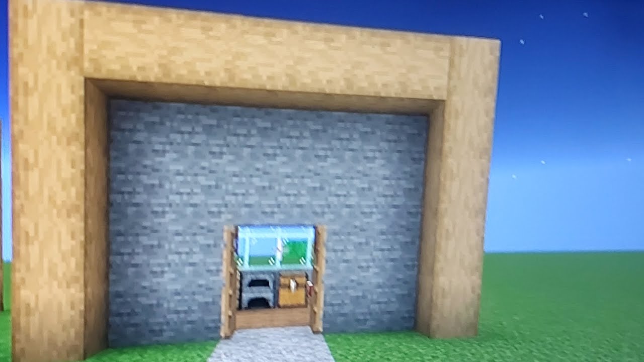 How to buld a minecraft mid game house for your two week minecraft ...
