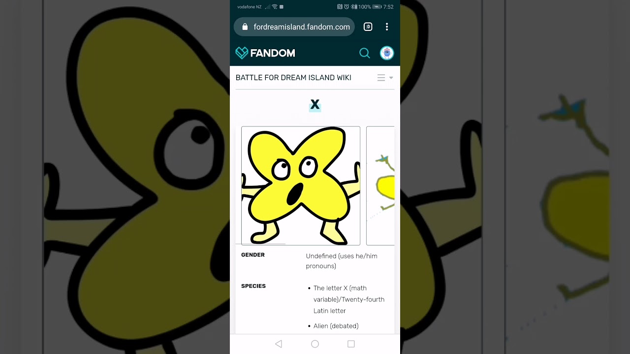 X - BFDI wiki - YouTube