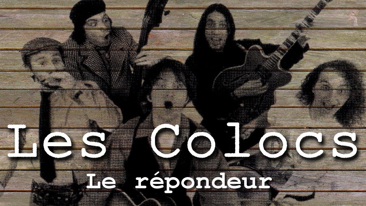 Les Colocs Le répondeur Karaoke - YouTube