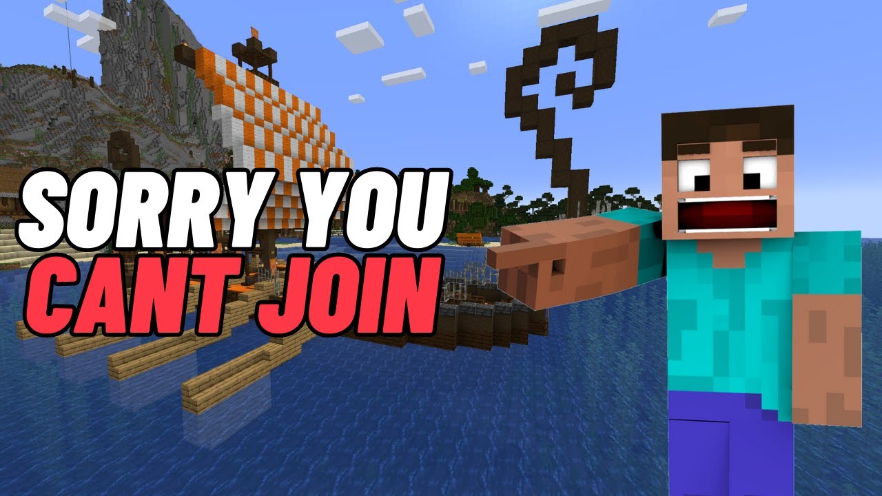 Sorry You Can't Join... - YouTube