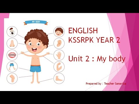 Unit 2 : My body. English Year 2 LD - YouTube