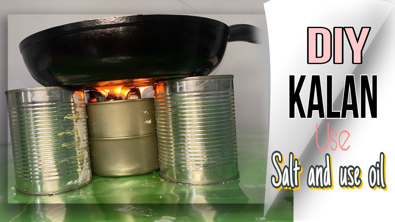 HOW TO MAKE KALAN using Salt and use Oil (recycle) - YouTube