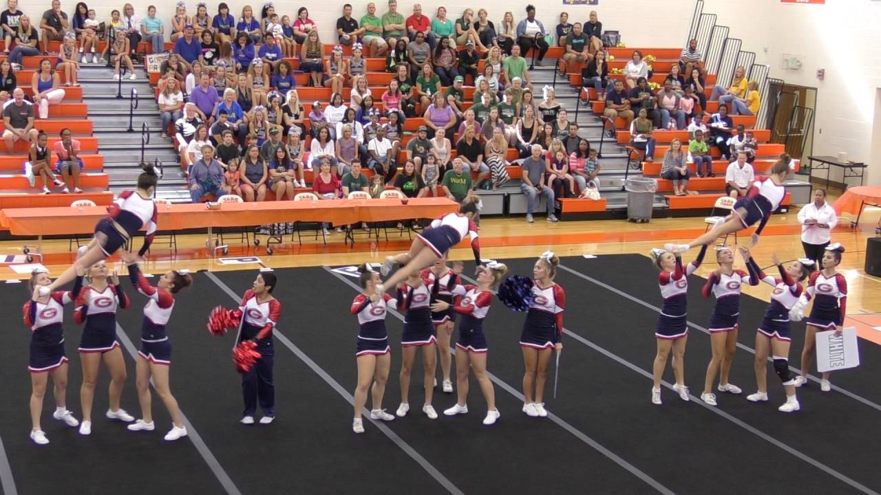 2016-09-17 Grafton Competition Cheer @ Tabb - YouTube