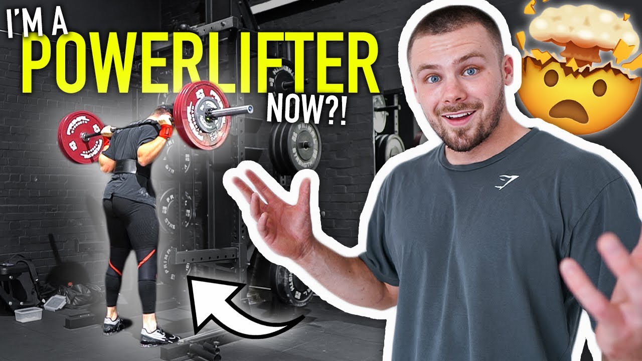 SWITCHING TO POWERLIFTING!! | MY FIRST POWERLIFTING WORKOUT... - YouTube