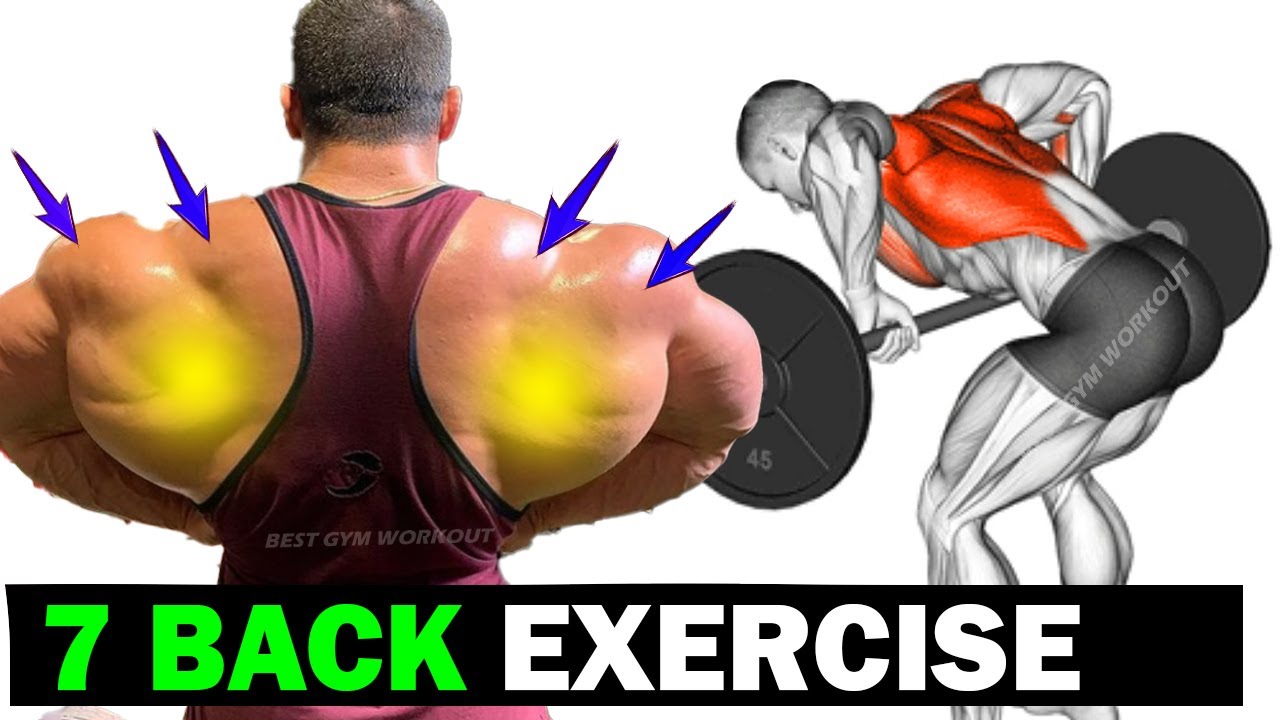 7 Effective Exercises For A Bigger Back - YouTube