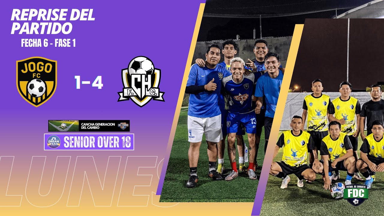 JOGO VS CHOLOS - DREAM TEAM SENIOR OVER 18 II EDICION - YouTube