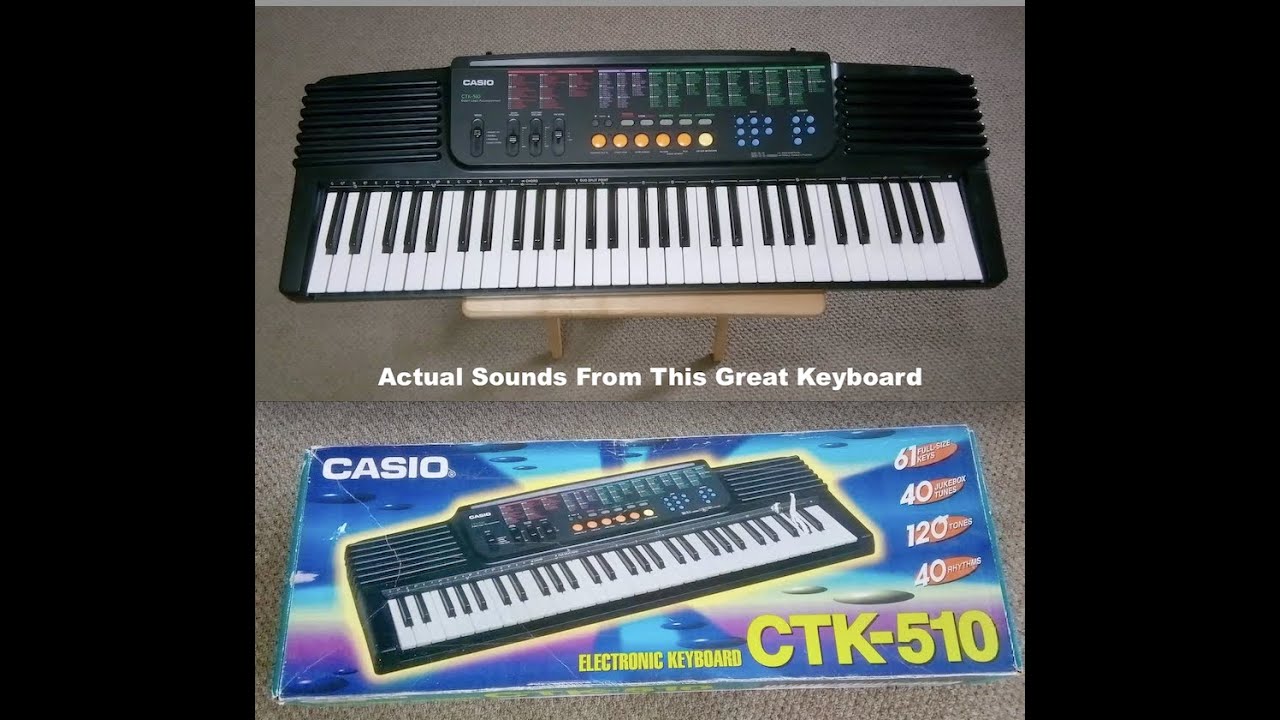 Casio CTK-510 - YouTube