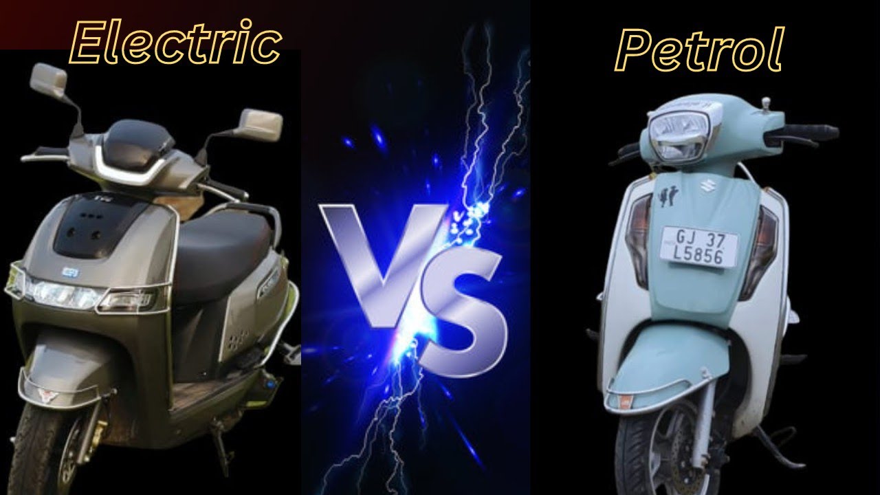 TVS IQube v/s Acces 125 || Electric v/s petrol - YouTube