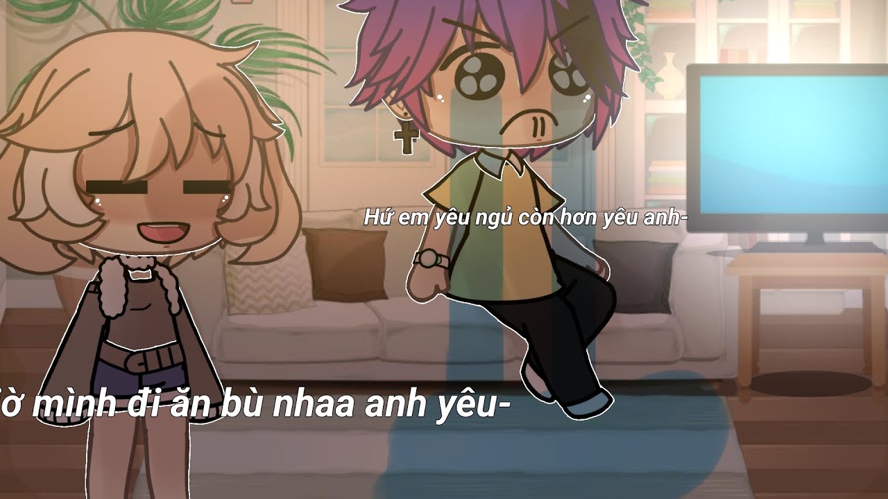#tiktok : Khi ngủ mà quên đi chơi với ny :)) | By : Zyye | #gachalife # ...