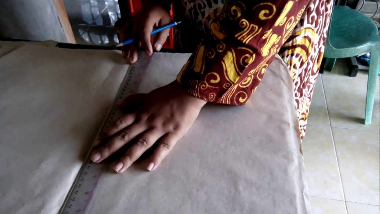 Tutorial Pola Rok Wiru Simpel dan Mudah - YouTube