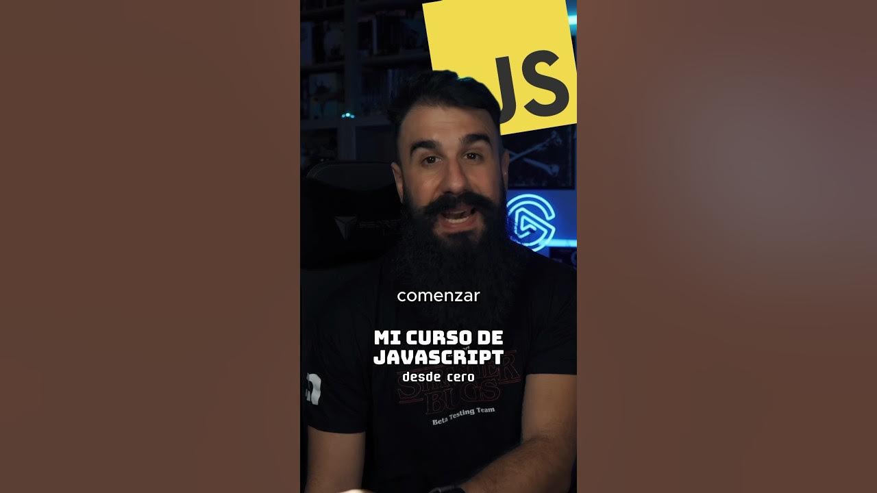 Voy a crear un CURSO de JAVASCRIPT - YouTube