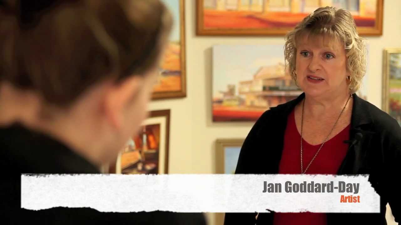Artist - Jan Goddard-Day - YouTube