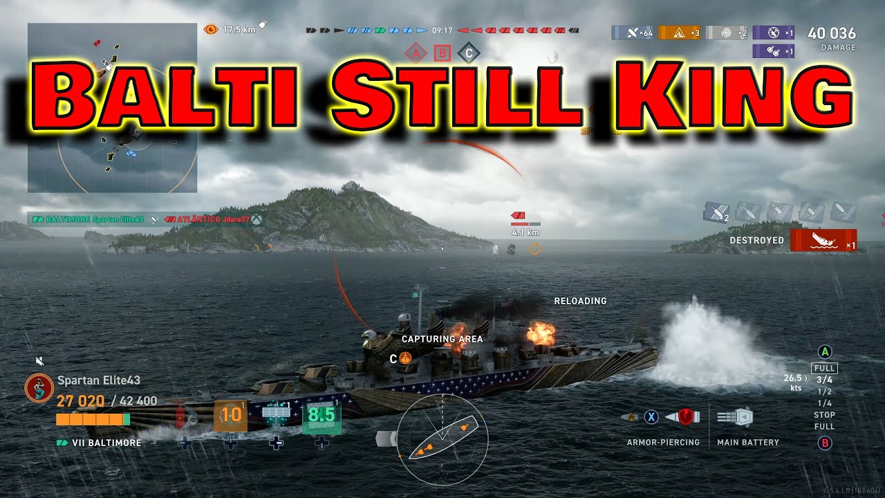 Balti is Still King!! (World of Warships Legends) - YouTube