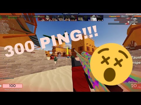 Worst Ping Best Match (Arsenal Roblox) - YouTube