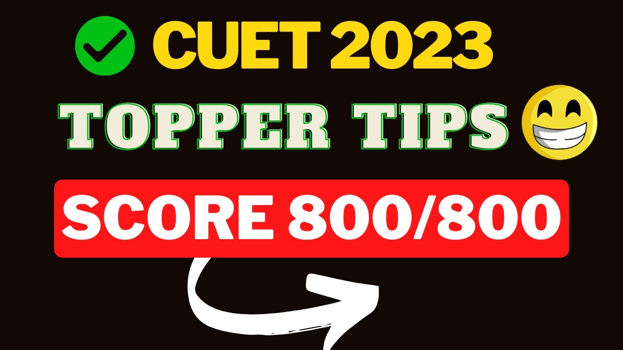 15 Days CUET Topper Strategy🔥 |15 DAYS CHALLENGE to Score 99%ile |💯 ...