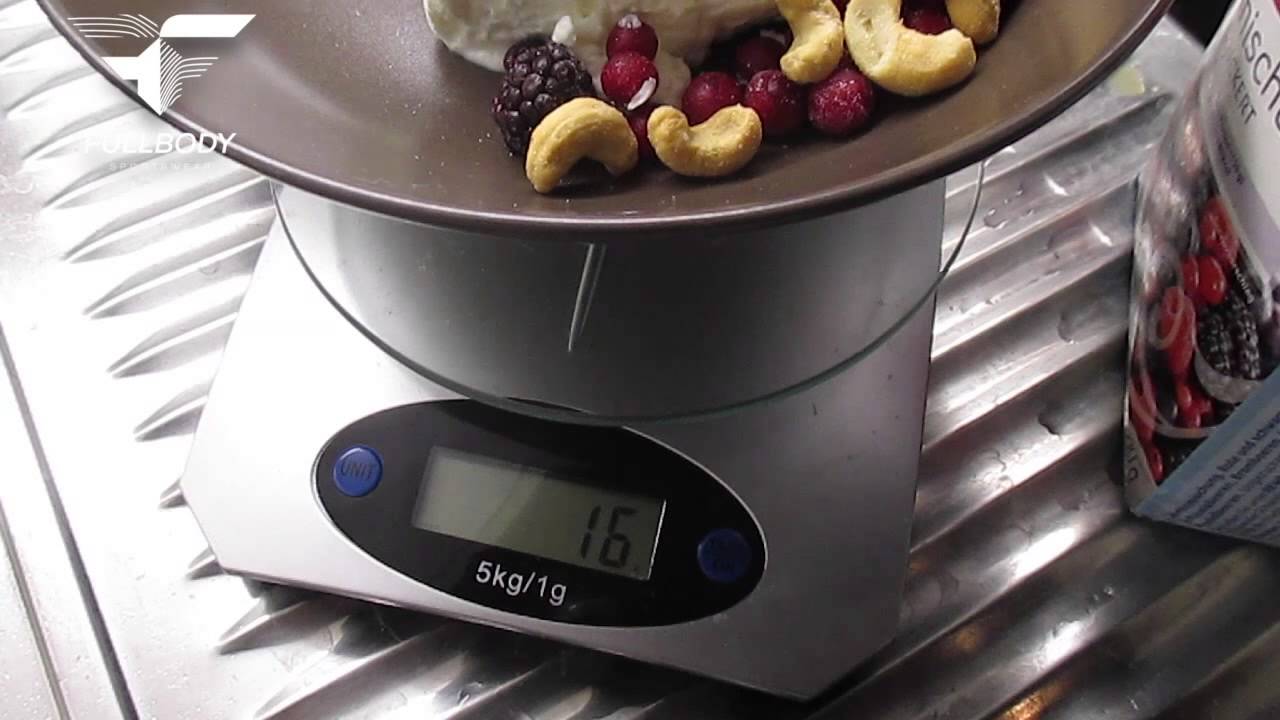 Tutorial - Pesar alimentos y obtener Macronutrientes - YouTube