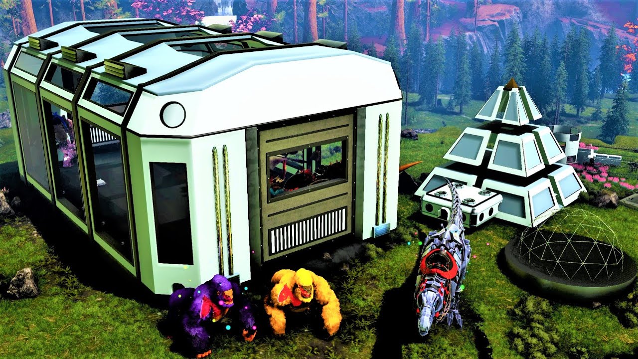 BUILDING A TEK MEGA BASE! ARK SURVIVAL EVOLVED (PUGNACIA DINOS MOD) E24 ...