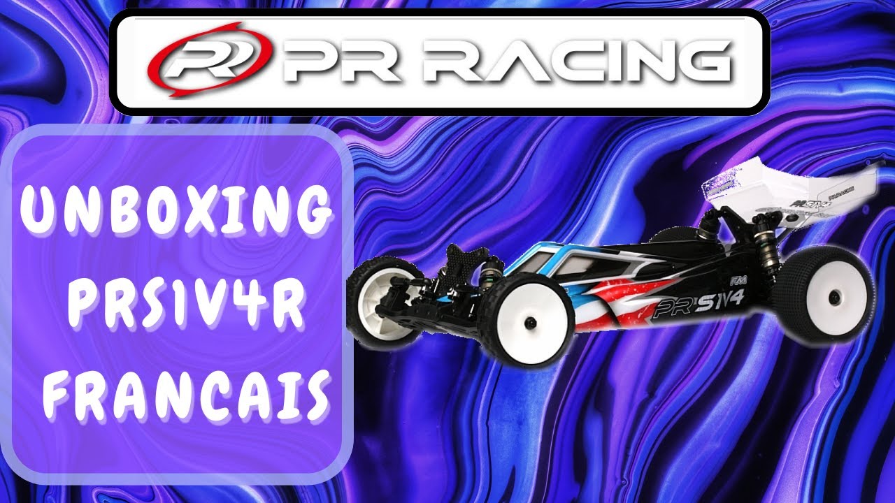 Unboxing du chassis PR Racing PRS1V4R TT1/10 4x2 - YouTube