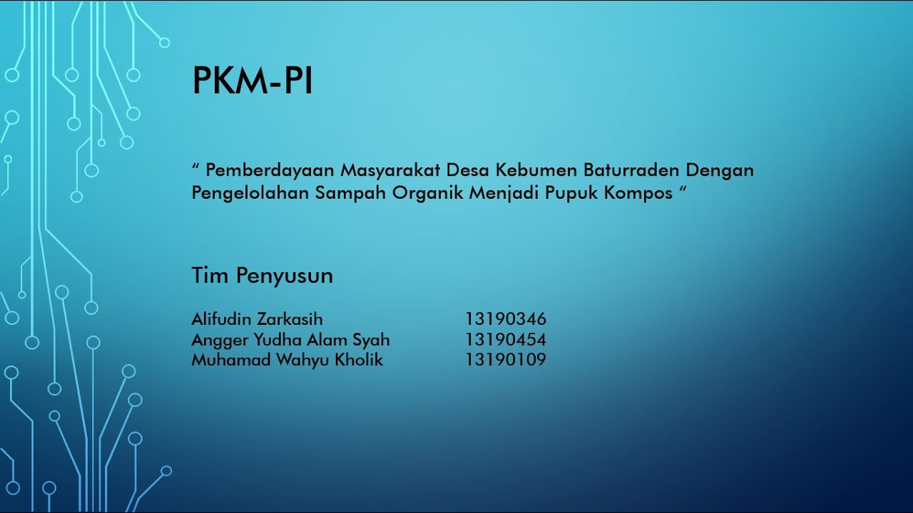 PKM-PI Metode Penelitian - YouTube