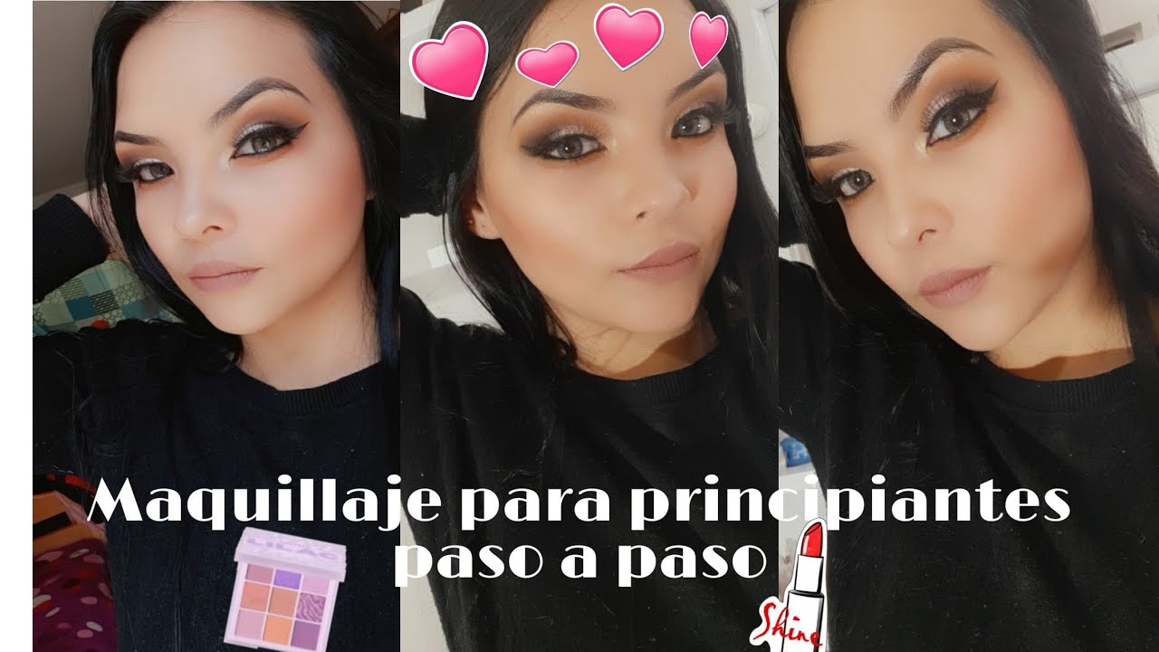 Maquillaje para principiantes paso a paso - YouTube