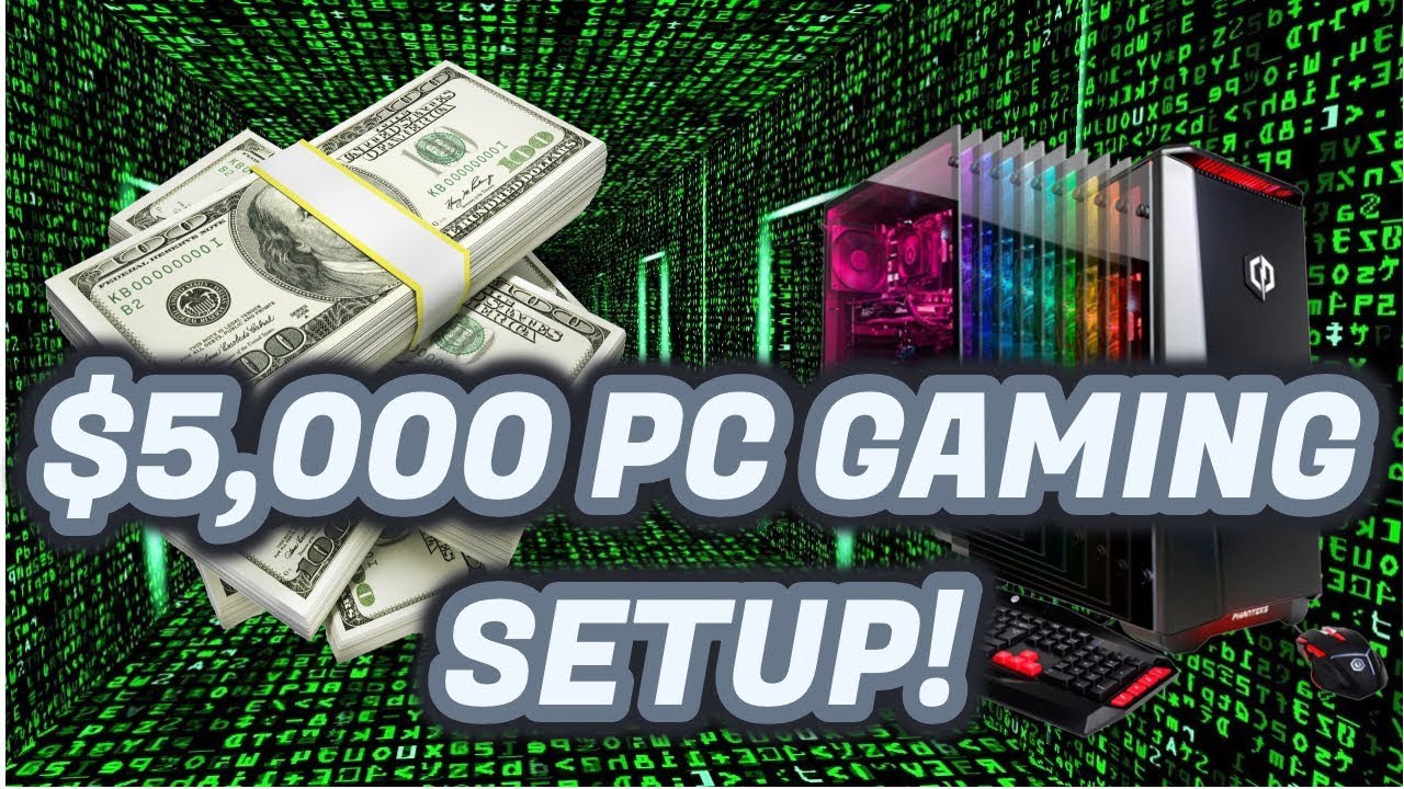 I SPENT $5,000 ON A GAMING PC (Setup Walkthrough) - YouTube