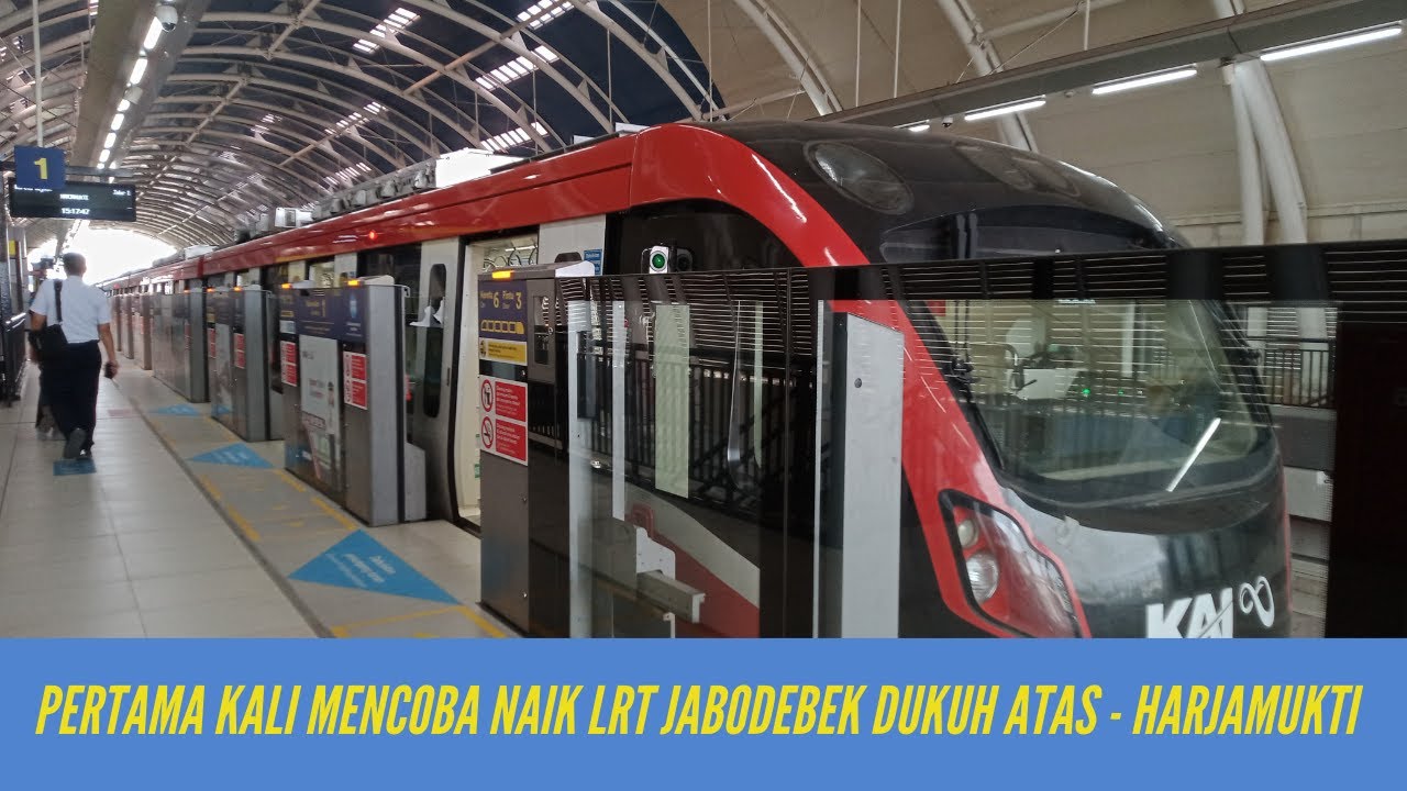 First Time Naik LRT Jabodebek dari Dukuh Atas ke Harjamukti 5 Ribu ...