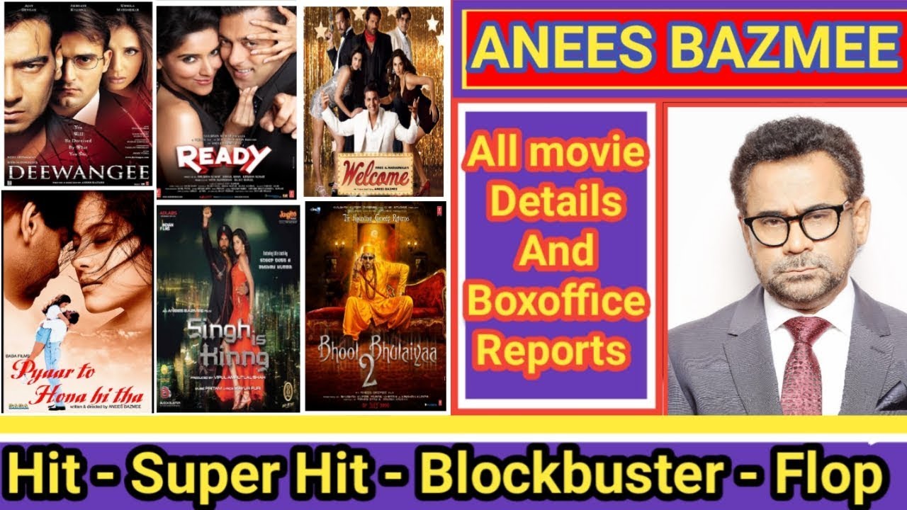 Bhul bhulaiyaa 2 Director Anees Bazmee Movies List | Movies Boxoffice ...