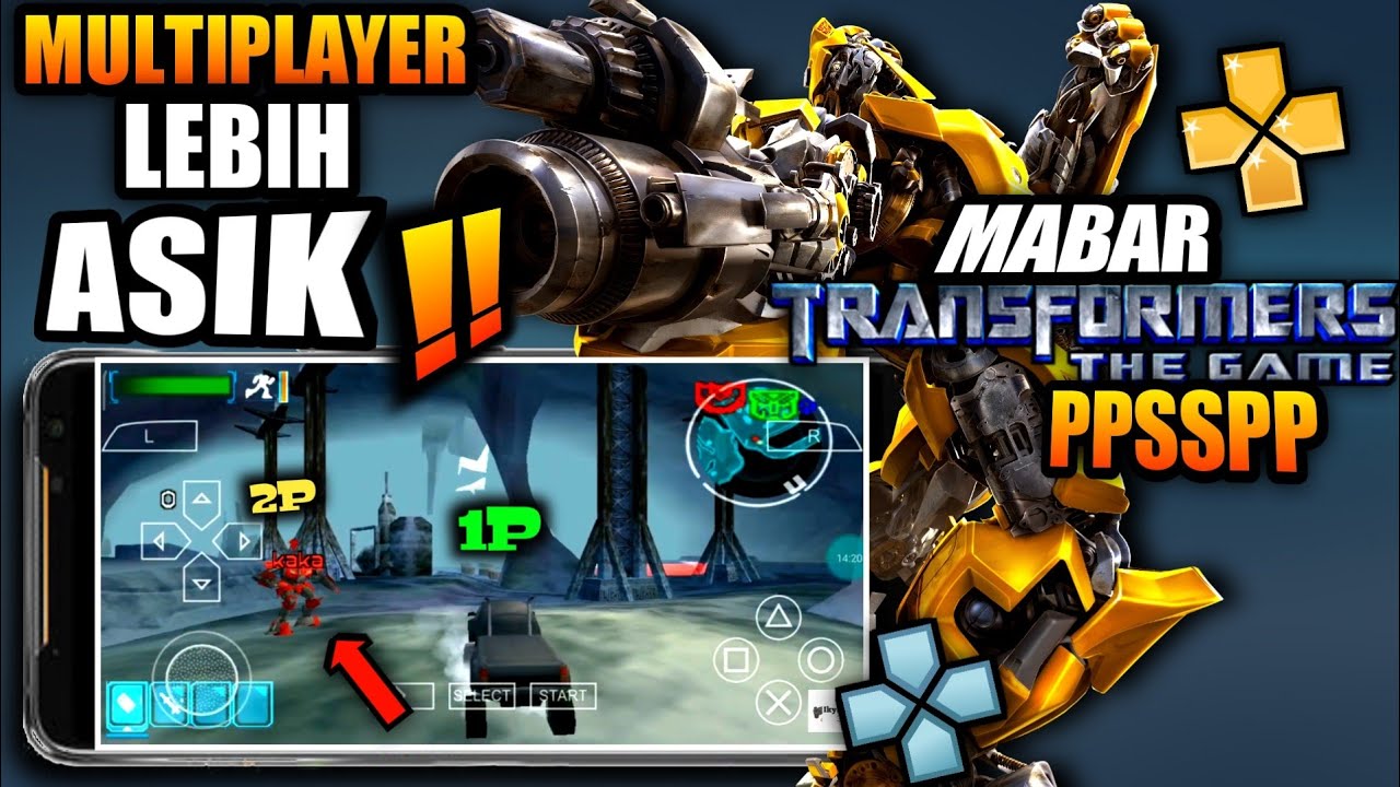 BERUBAH MOBIL atau ROBOT BISA TRANSFORMERS THE GAME ppsspp Multiplayer ...