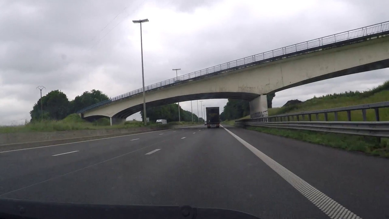 Belgium by Autoroute - A15 E42 J12 Namur - YouTube