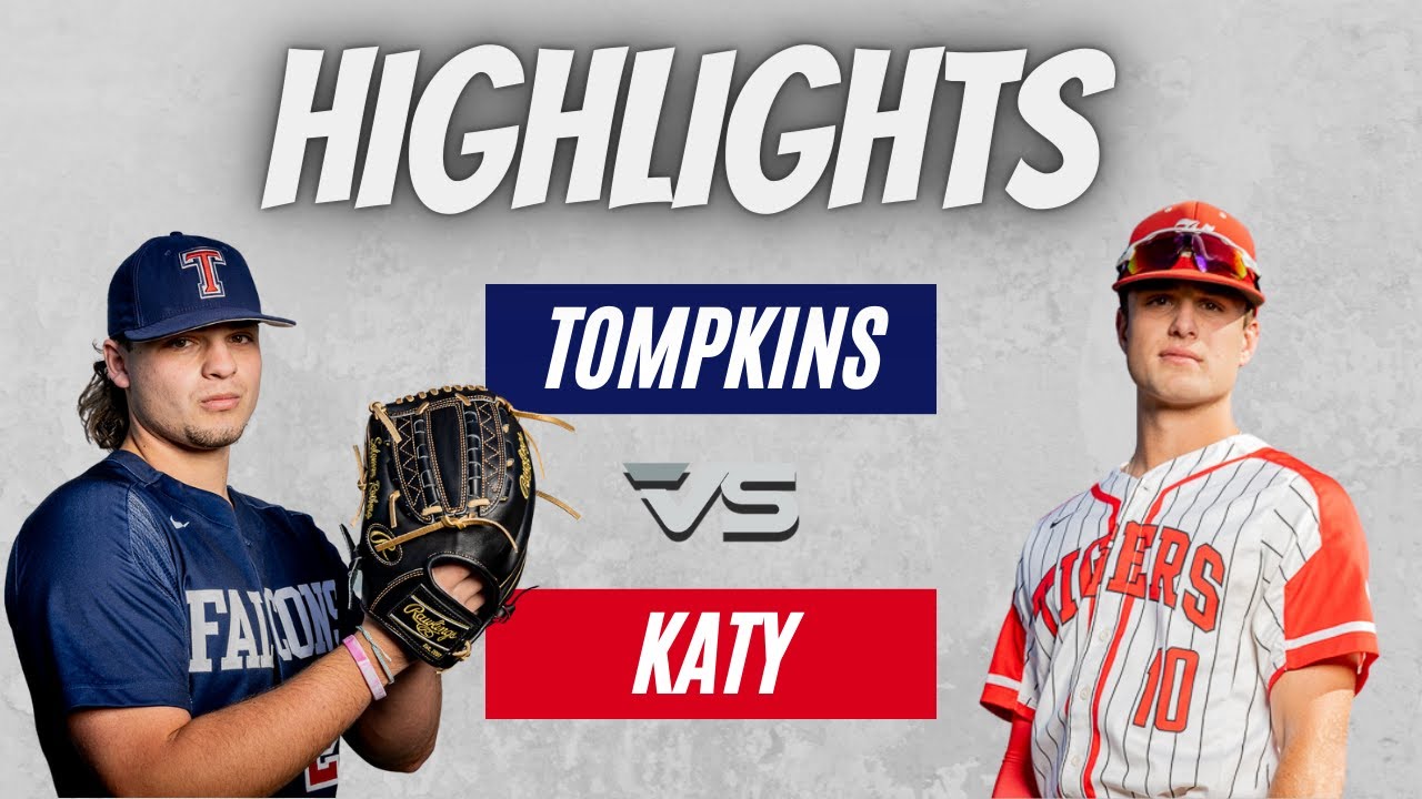 Tompkins vs Katy Baseball HIGHLIGHTS - YouTube