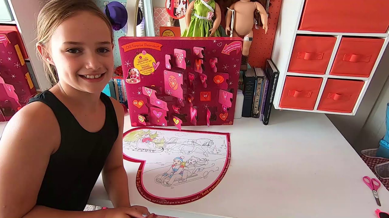 Our Generation Dolls Surprise calendar Doors 21-24 December 2020 - YouTube